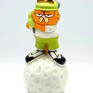 Gorgeous Collectible and Vintage Garfield Playing the Golf. - Etsy