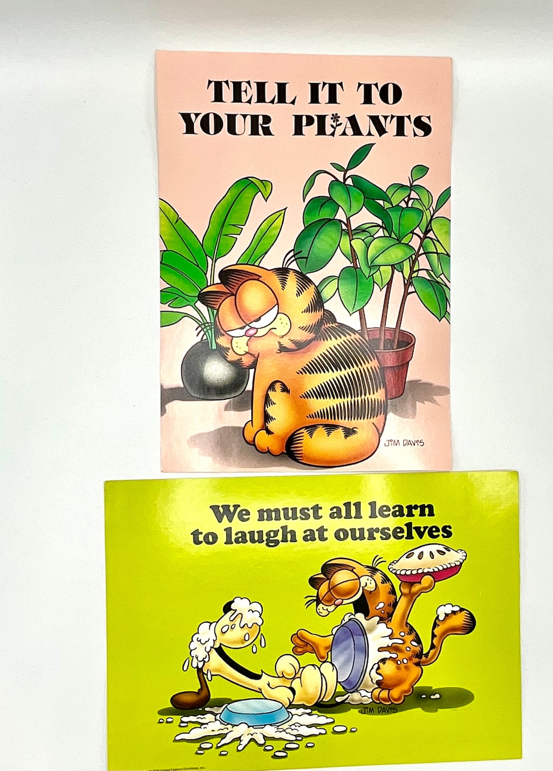 Gorgeous Collectible and Vintage Garfield Poster, Argus Cartoon Print ...