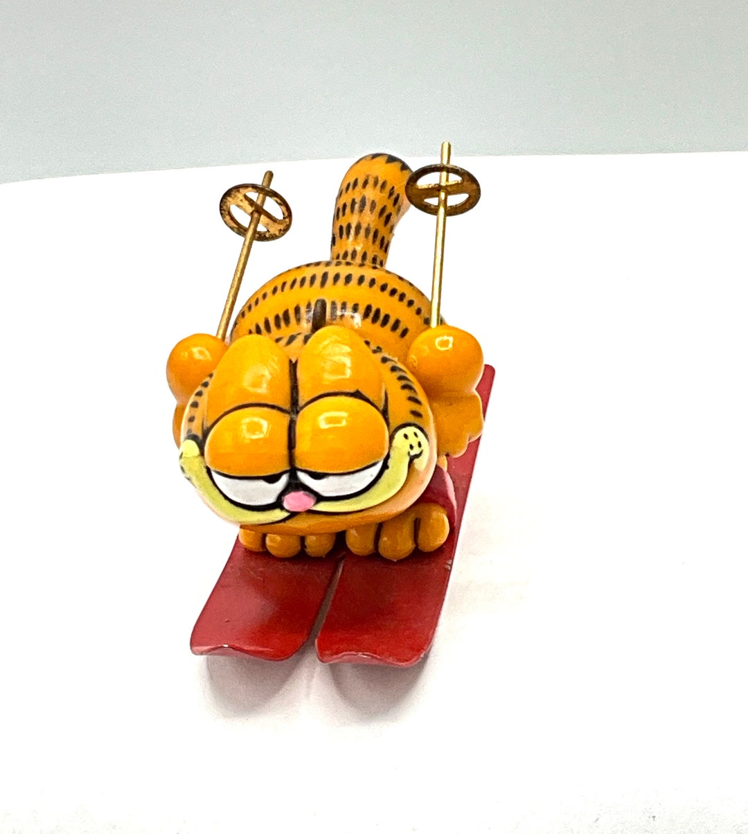 Gorgeous Collectible and Vintage Porcelain Garfield by Enesco, - Etsy