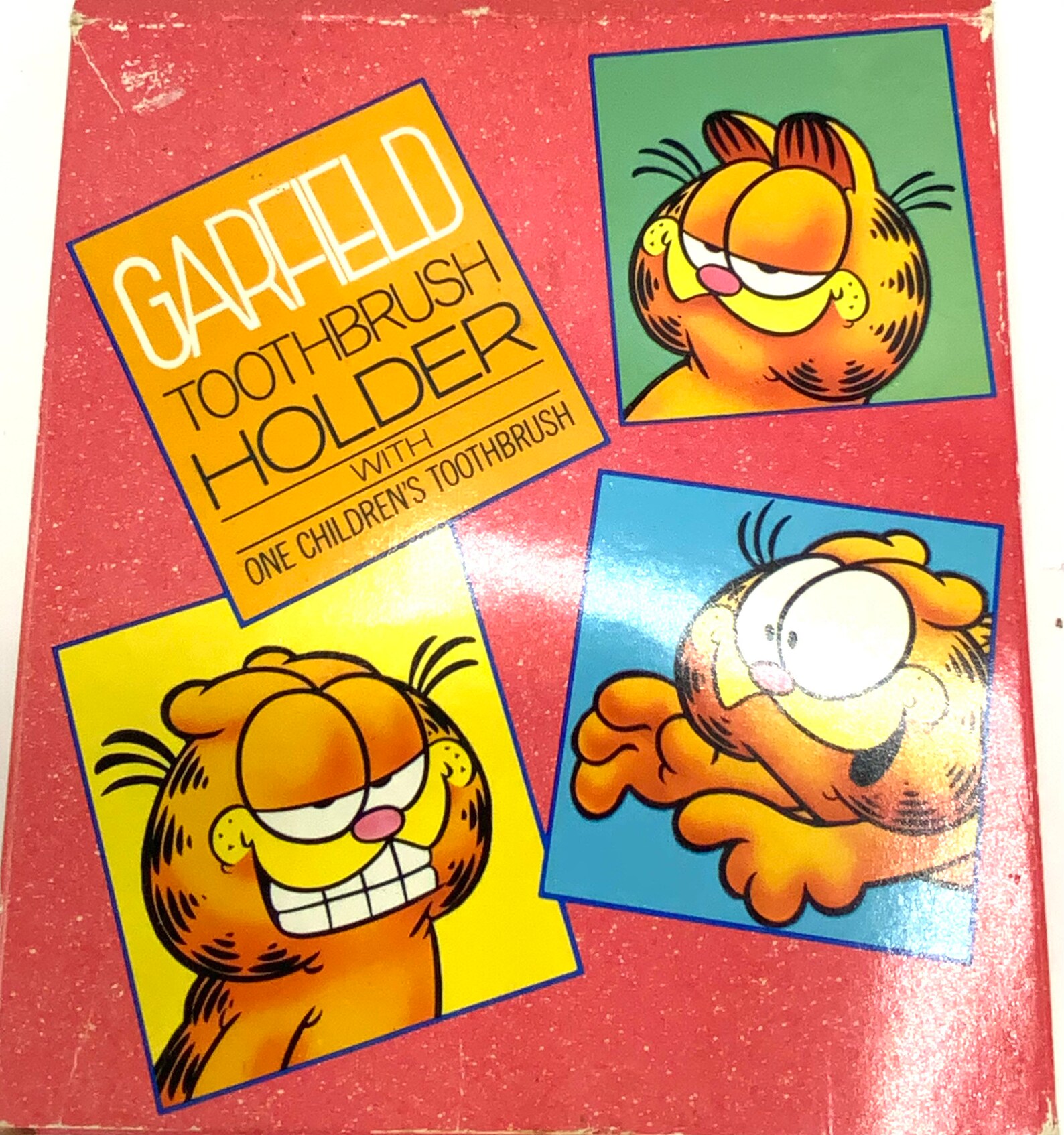 Gorgeous Collectible and Vintage Garfield Toothbrush Holder, Still on ...