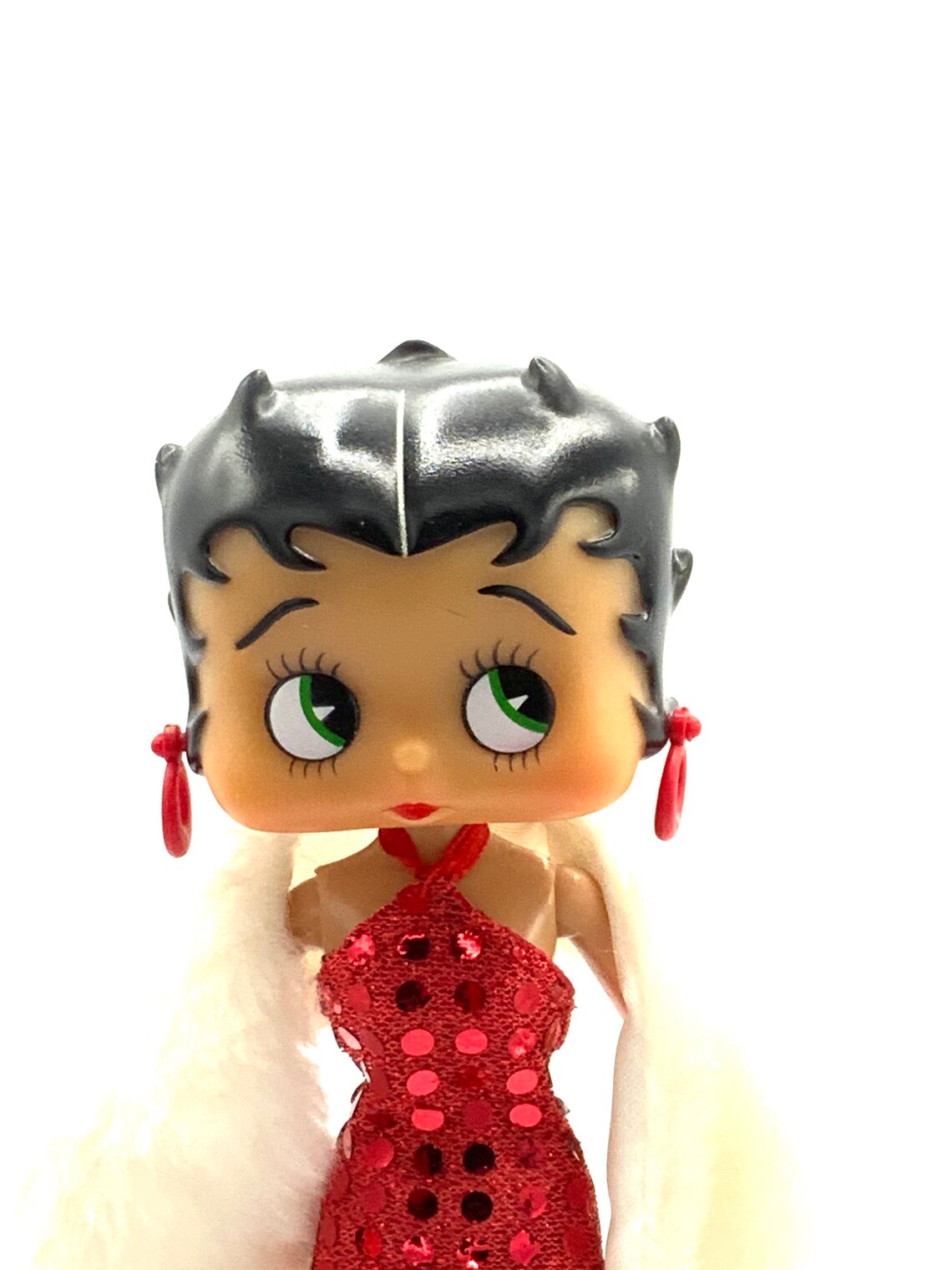Magnifique poupée Betty Boop de collection robe rouge | Etsy