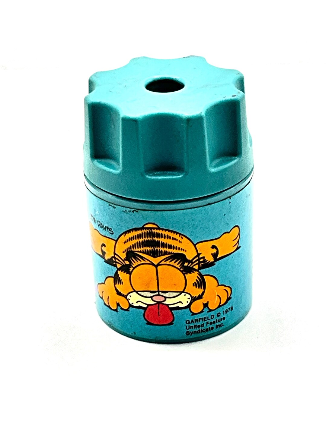 Gorgeous Collectible and Vintage Garfield Pencil Sharpener, Orange, Cat ...