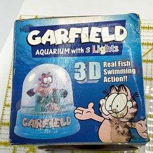 Gorgeous Collectible Garfield Aquarium, With Lights. - Etsy