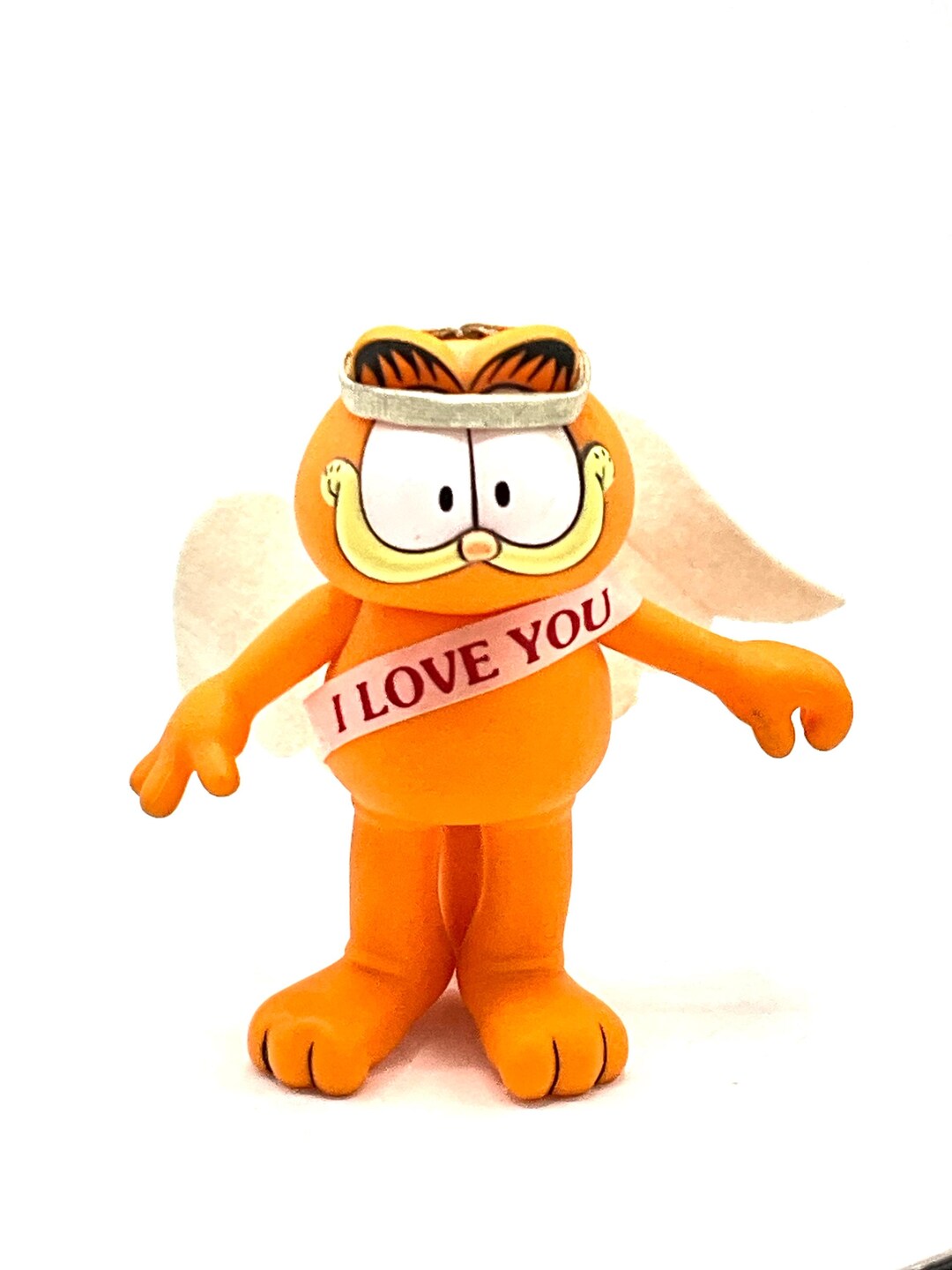 Gorgeous Collectible and Vintage Garfield as Angel, Figurine, I Love ...