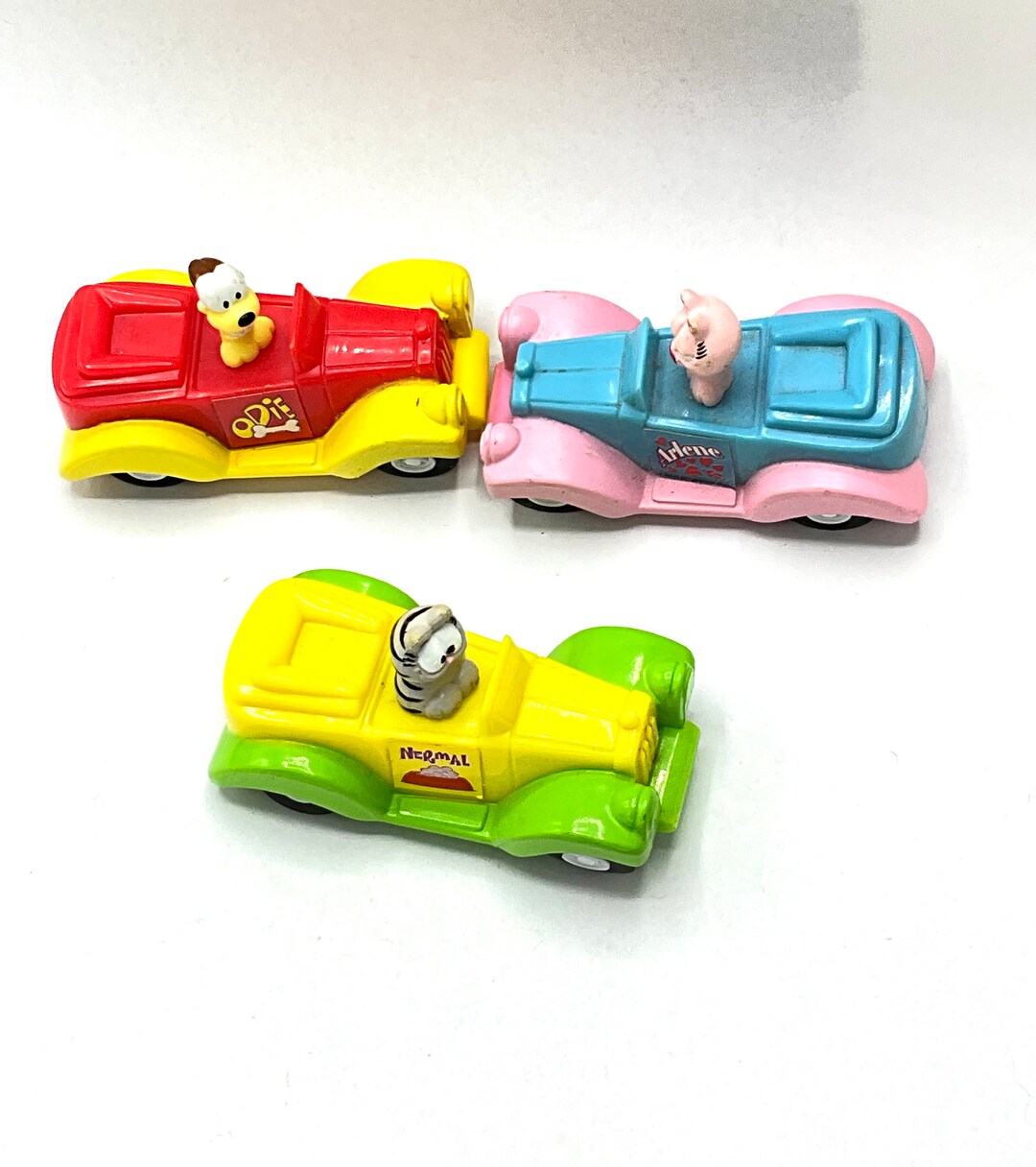 Gorgeous Vintage Garfield Friends Odie, Arlene or Nermal Cars, Dog,cat ...