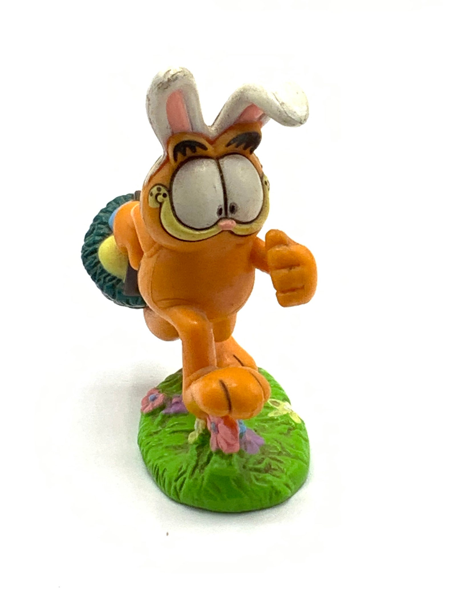 Gorgeous Collectible Garfield as Rabbit With Basket - Etsy