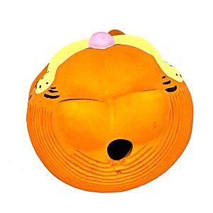 Gorgeous Collectible and Vintage Grinning Terra Cota Chia Pet, Garfield ...