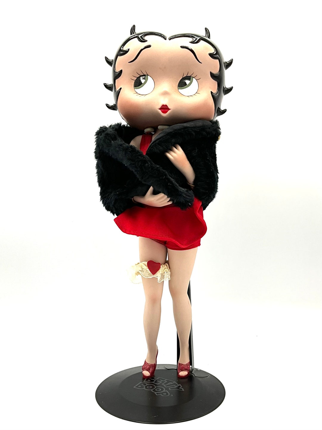 Gorgeous Collectible Vintage Betty Boop Doll It is a Wrap , With Stand ...