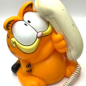 Gorgeous Collectible and Vintage Garfield as Phone, Telephone, TYCO. - Etsy