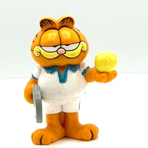 Gorgeous Collectible and Vintage Garfield is Playing Tennis. - Etsy