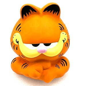 Gorgeous Collectible and Vintage Grinning Terra Cota Chia Pet, Garfield ...