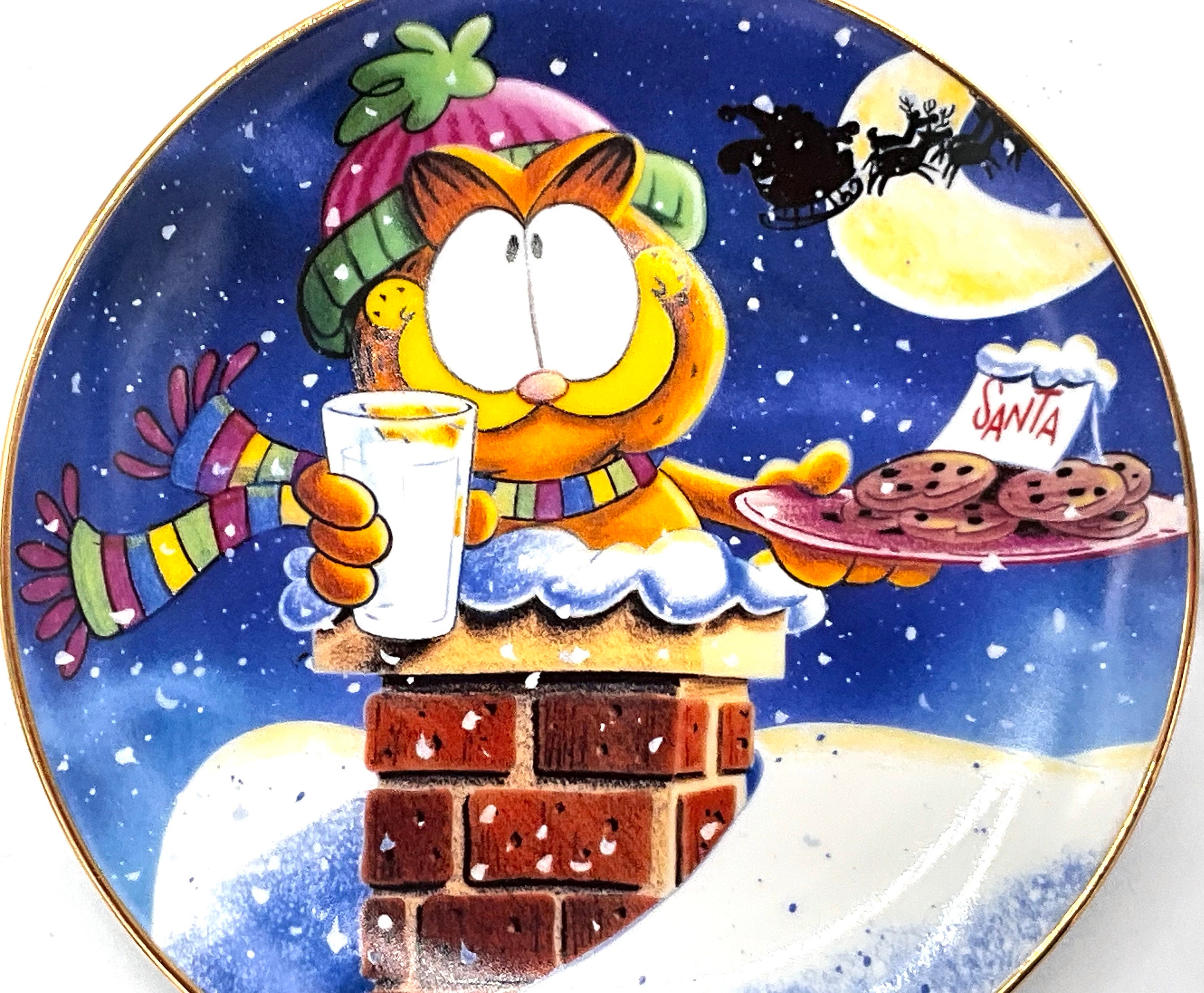 Gorgeous Collectible and Vintage Garfield Collector Plate Calendar ...