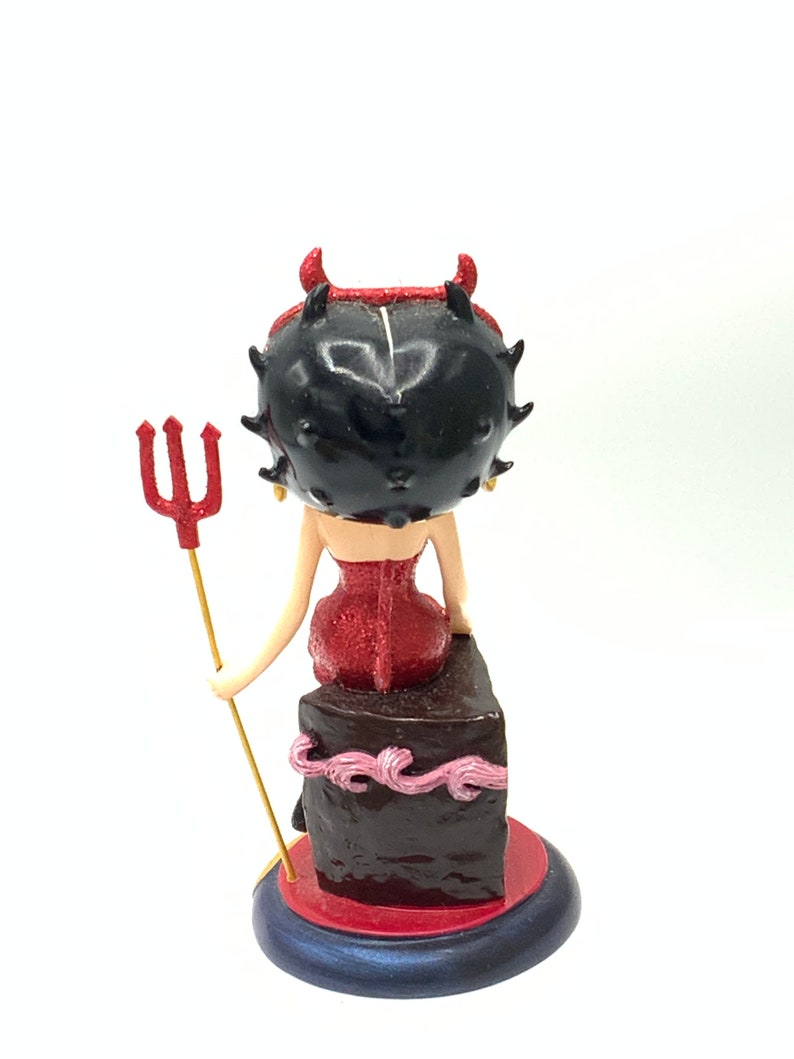Gorgeous Collectible and Betty Boop Figurine, Red Dress and Chocolate ...