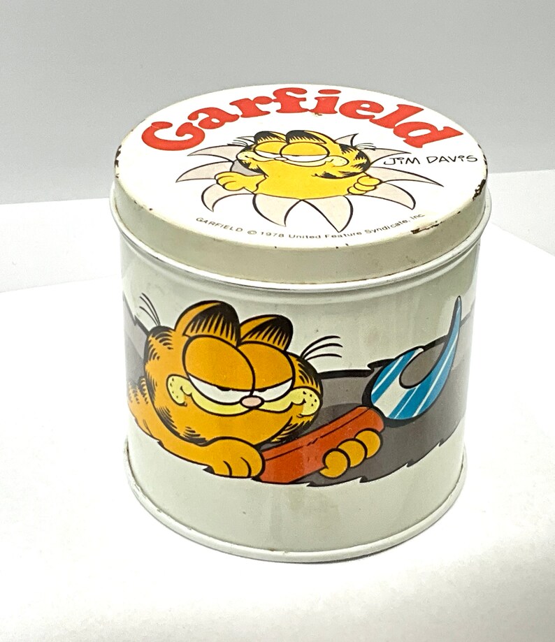 Gorgeous Collectible and Vintage Garfield Tin, Jewelry Box. - Etsy