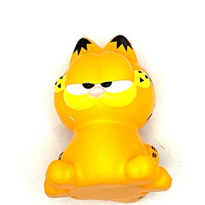 Gorgeous Collectible Garfield Cat, Orange, Figurine, Dog Toy. - Etsy