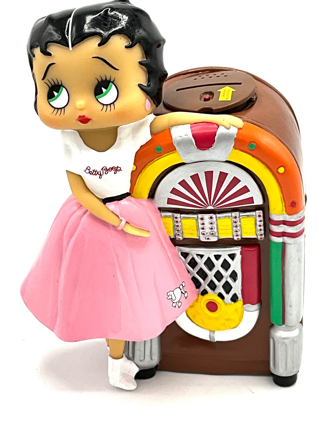 Gorgeous Collectible and Vintage Betty Boop Piggy Bank, Plastic, Red ...