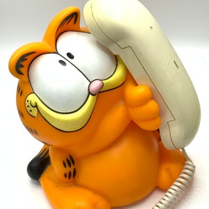 Gorgeous Collectible and Vintage Garfield as Phone, Telephone, TYCO. - Etsy