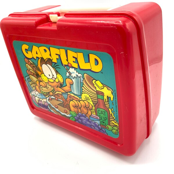 Garfield Lunch Box - Etsy