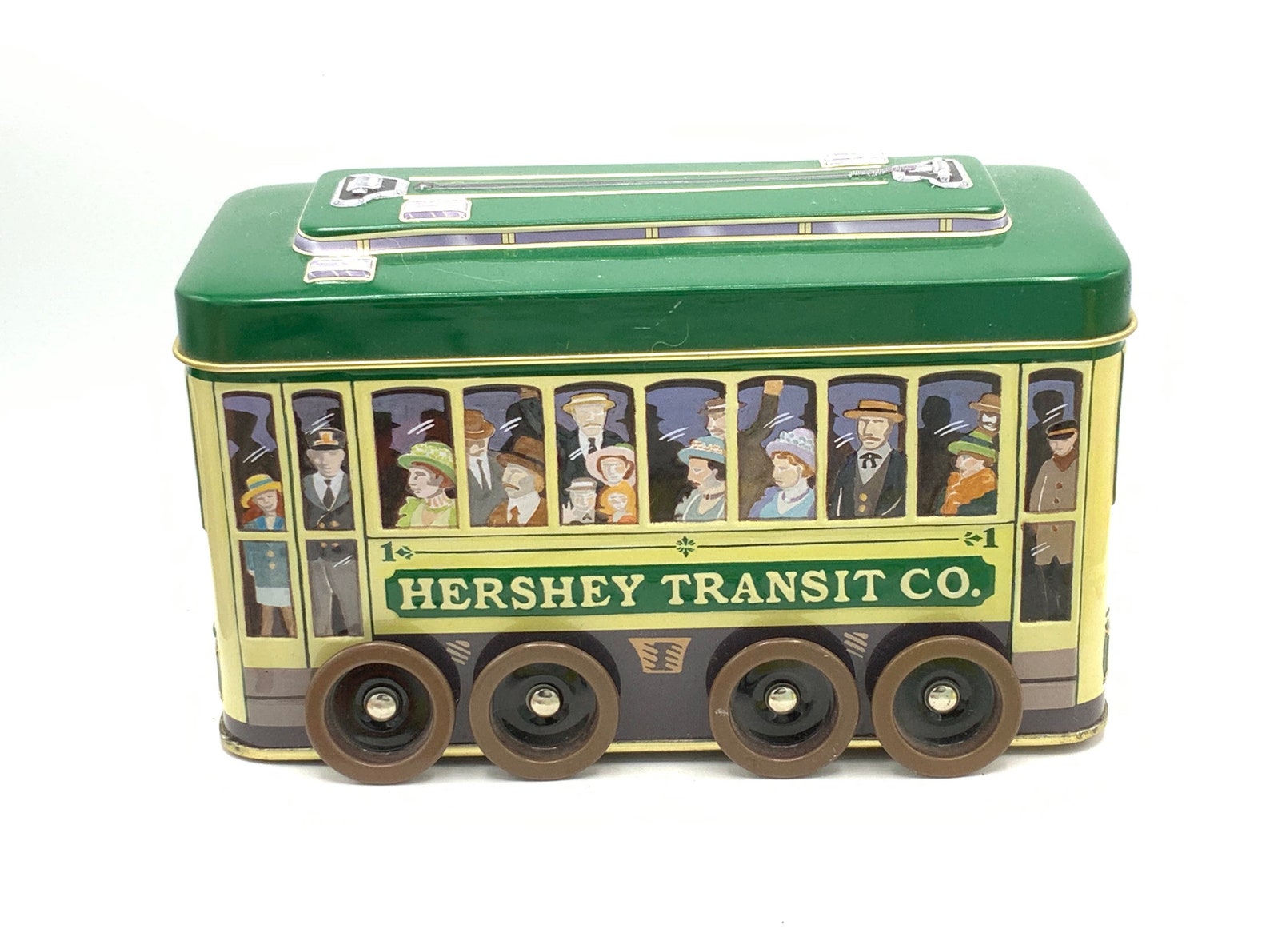 Gorgeous Collectible and Vintage Tin Trolley by Hershey’s.p, Lid. - Etsy