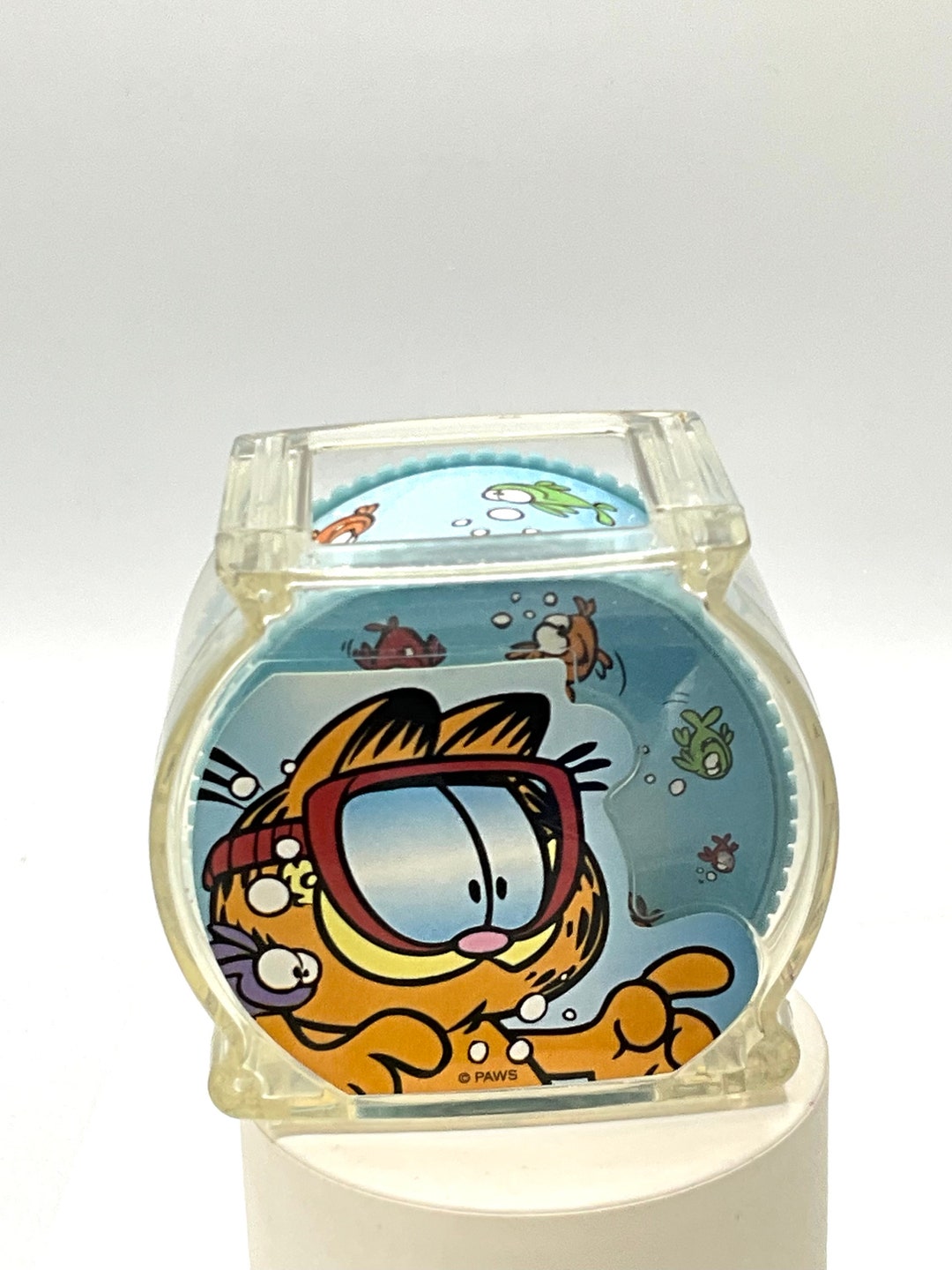Gorgeous Vintage Garfield Aquarium Toy, Cat, Orange , Toy. - Etsy