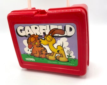 Garfield Lunch Box - Etsy