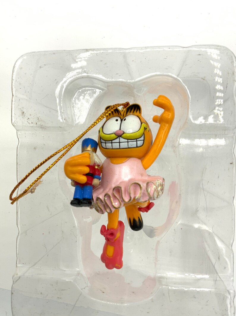 Gorgeous Collectible and Vintage Ornament as Garfield as Ballerina ...