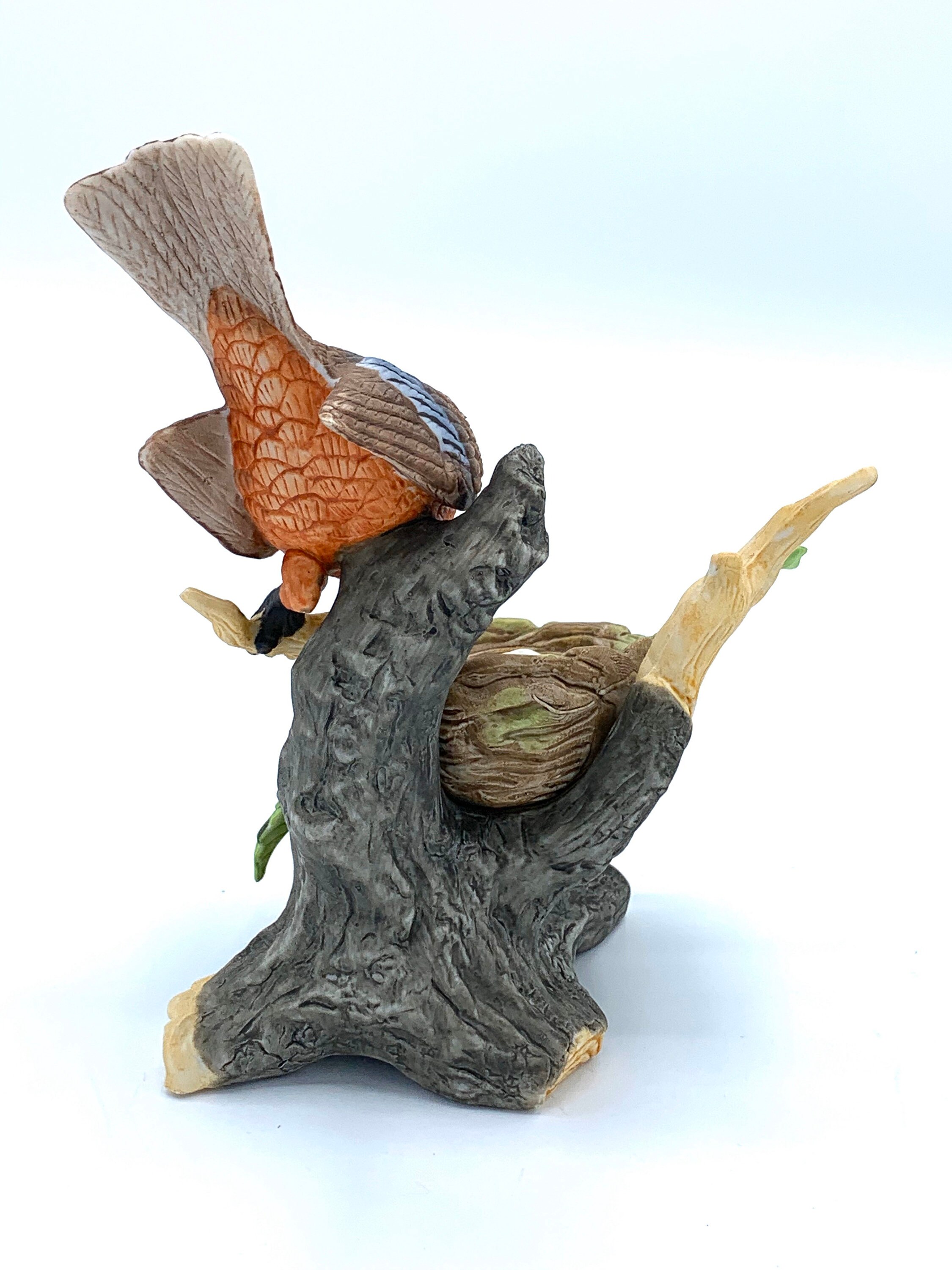 Fine porcelain Robin hand painted | Etsy