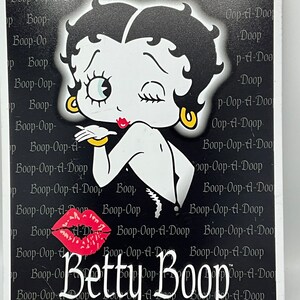 Gorgeous Collectible and Vintage Tin Sign Betty Boop, Metal, Original ...