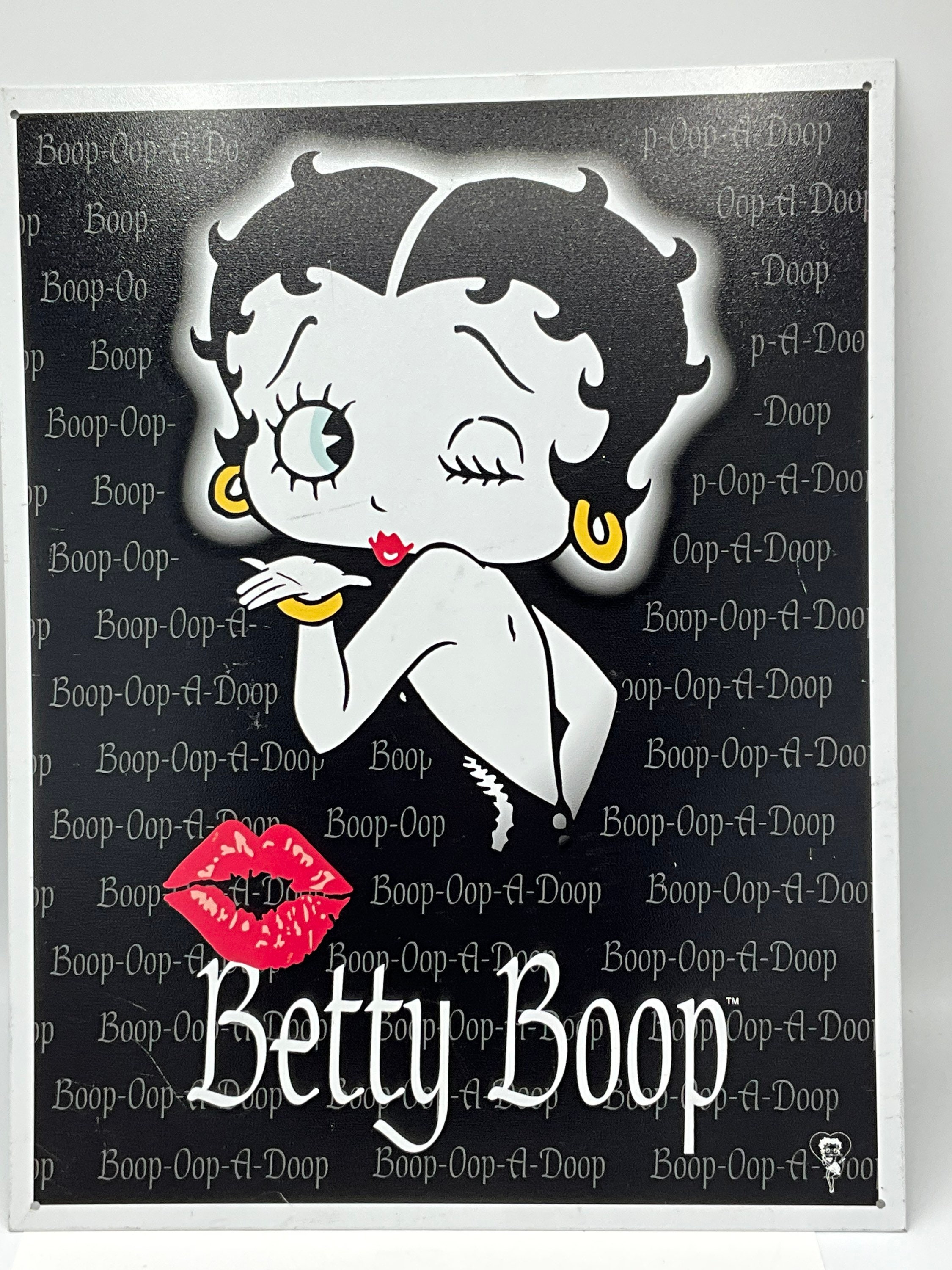 Gorgeous Collectible and Vintage Tin Sign Betty Boop Metal - Etsy