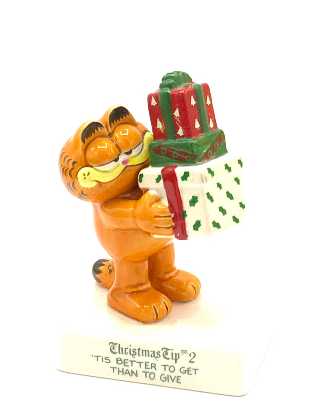 Gorgeous Collectible and Vintage Ceramic Garfield With Presents ...