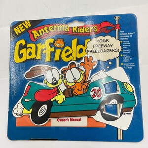 Gorgeous Collectible Garfield and Odie Antenna, Rider Topper, Car. - Etsy