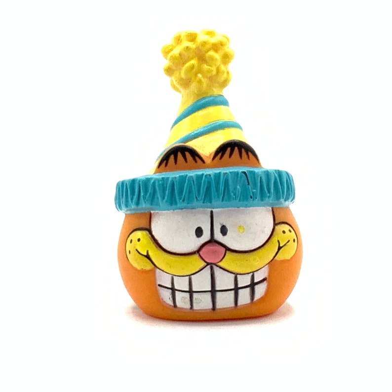 Gorgeous Collectible and Vintage Garfield Pencil Topper, Cat, Orange ...