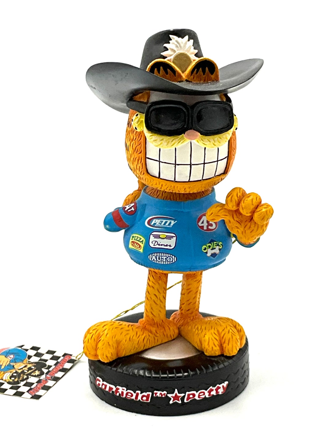 Gorgeous Collectible and Vintage Garfield Richard Petty, Bobble Head by ...