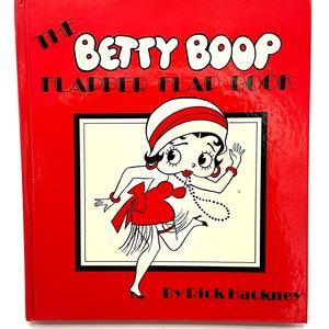 Gorgeous Collectible the Betty Boop Flapper Flap Book by Rick Hackney ...