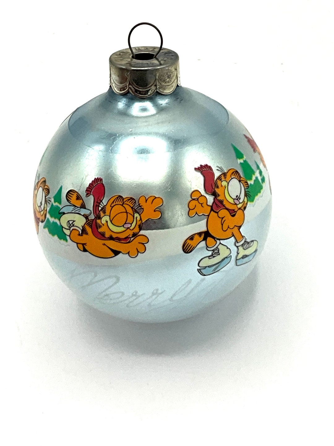 Gorgeous Collectible and Vintage Ornament as Garfield With Christmas ...