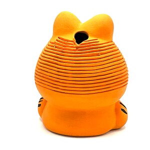 Gorgeous Collectible and Vintage Grinning Terra Cota Chia Pet, Garfield ...