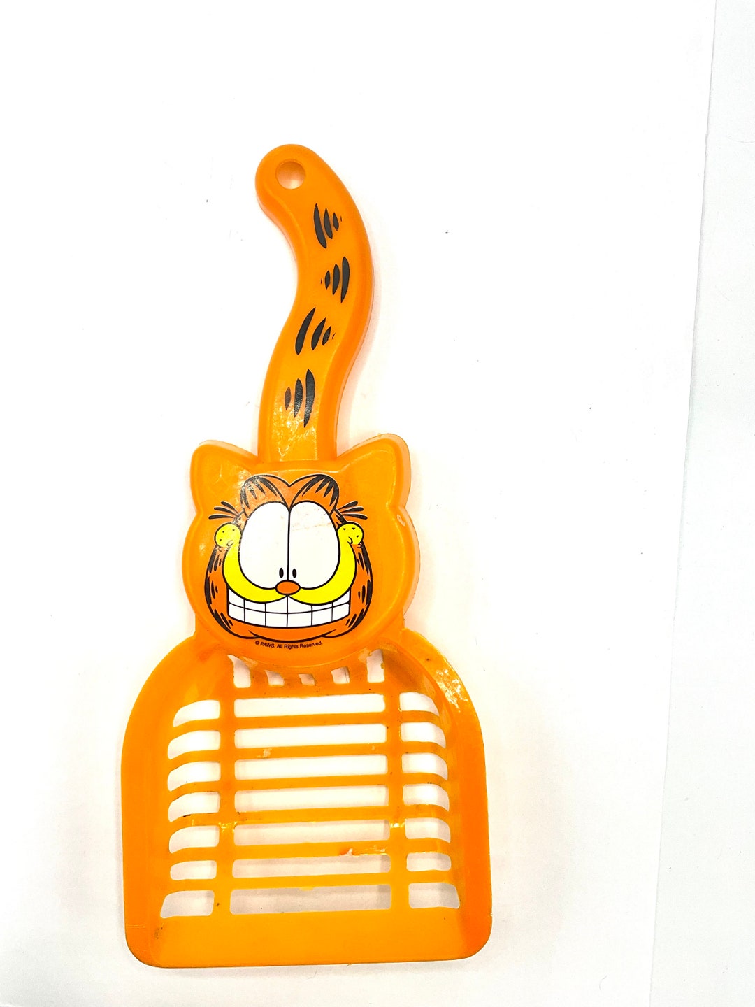 Gorgeous Collectible and Vintage Garfield Poop Scoop Cat Litter, Orange ...