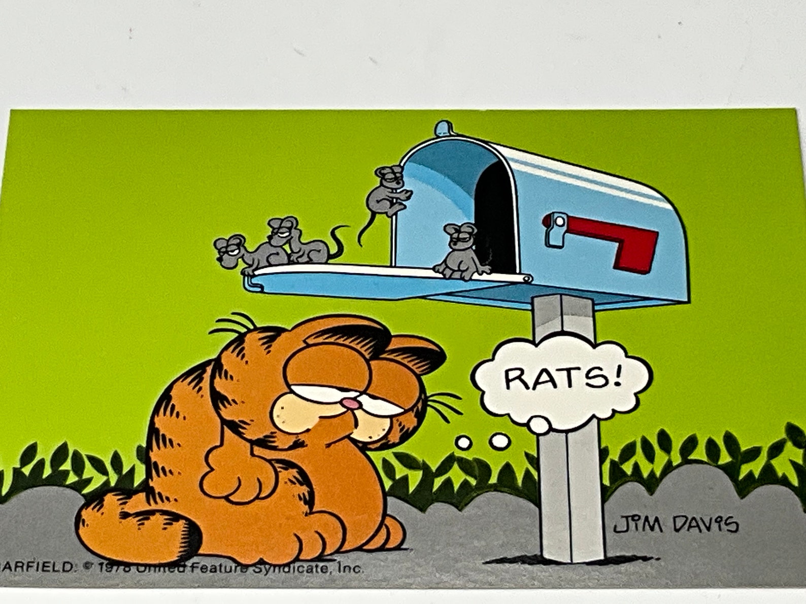 Gorgeous Collectible and Vintage Garfield Post Cards, - Etsy