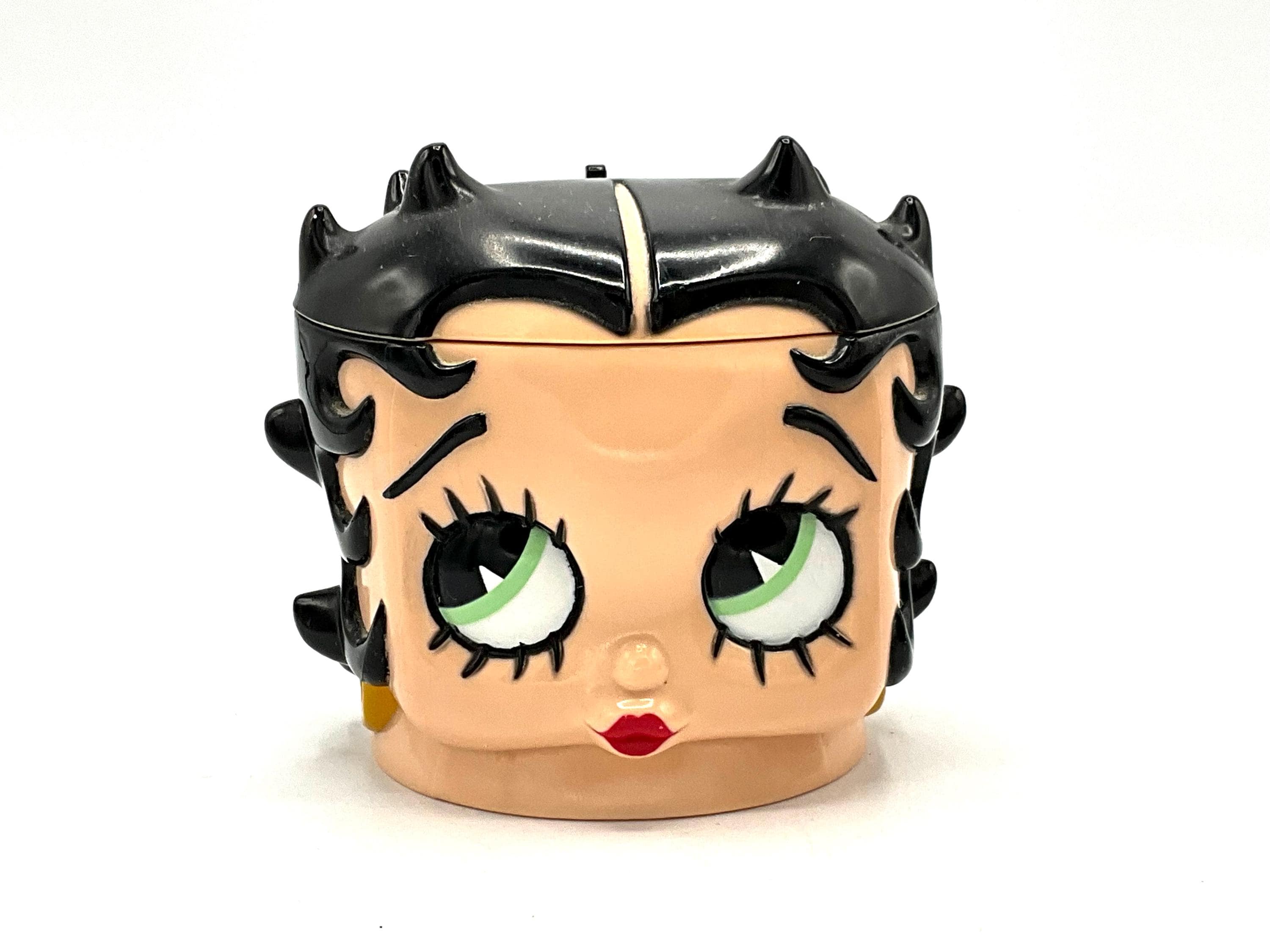 Gorgeous Collectible and Vintage Betty Boop 3D, Face Plastic Mug With ...