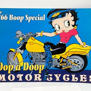 Gorgeous Collectible and Vintage Tin Sign Betty Boop, 66 Boop Special ...