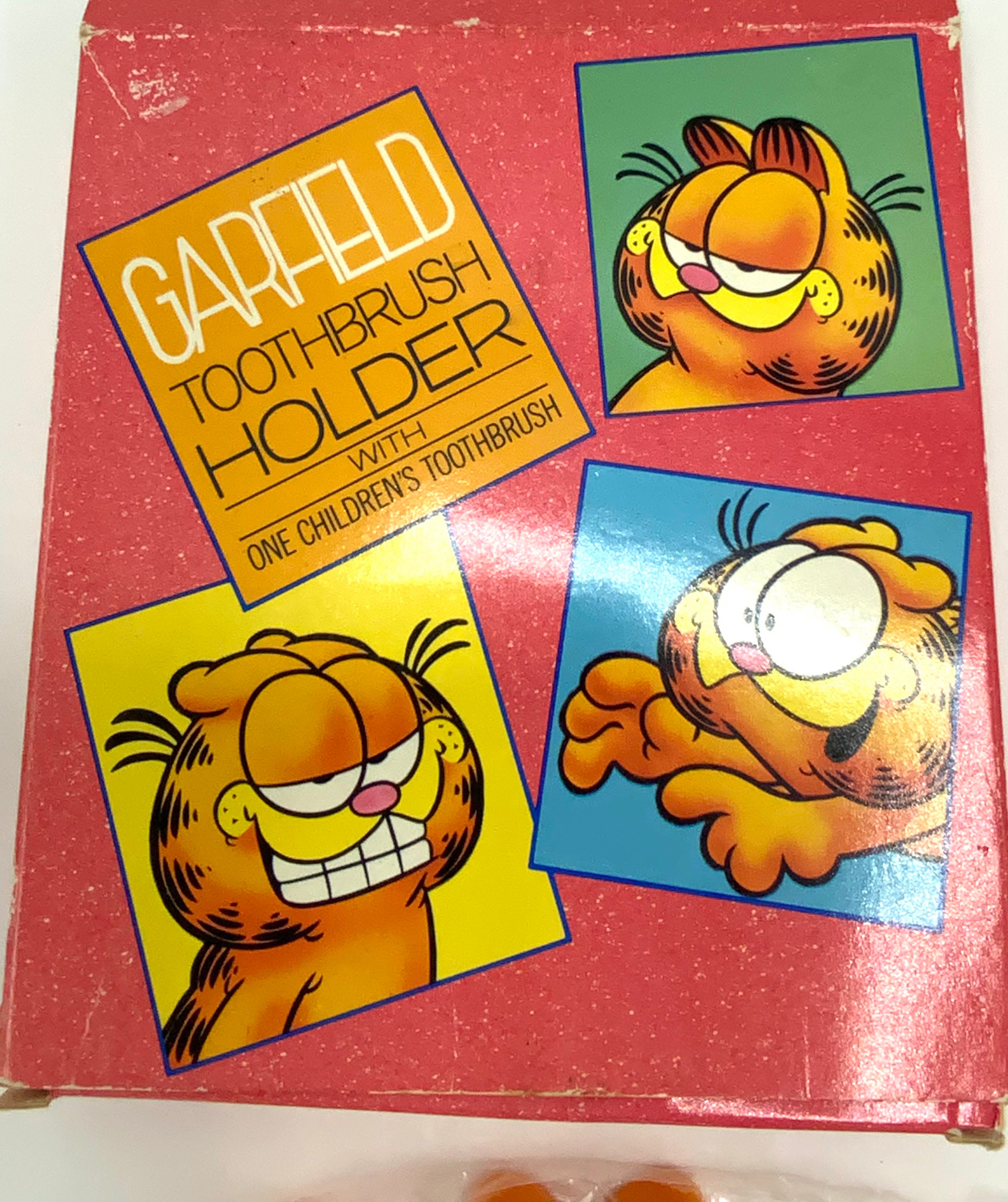 Gorgeous Collectible and Vintage Garfield Toothbrush Holder, Still on ...