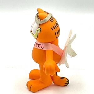 Gorgeous Collectible and Vintage Garfield as Angel, Figurine, I Love ...