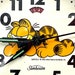 Gorgeous Collectible and Vintage Garfield Sunbeam Double Bell, Clock ...