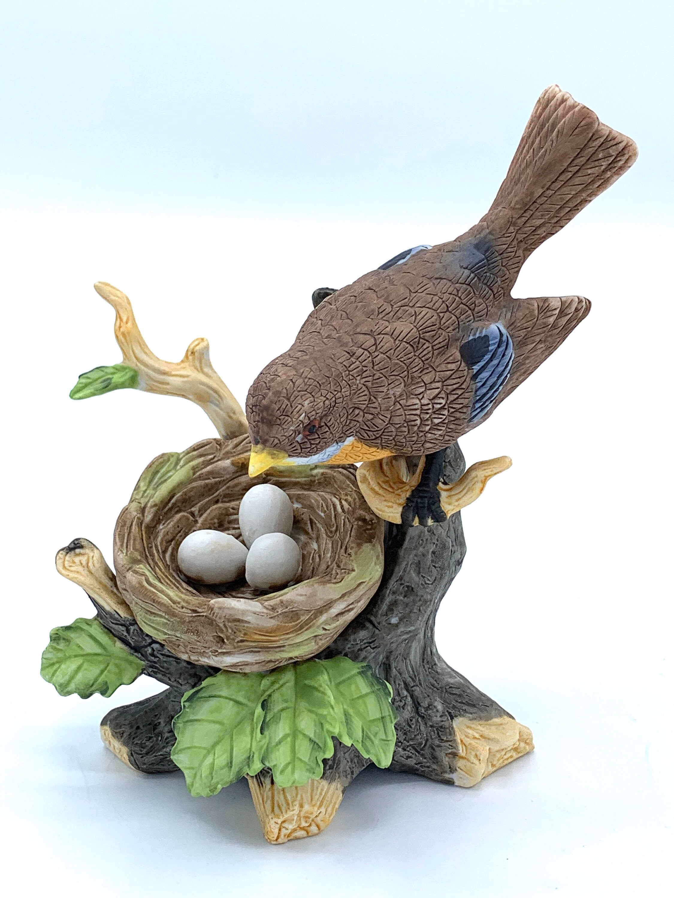 Fine porcelain Robin hand painted | Etsy