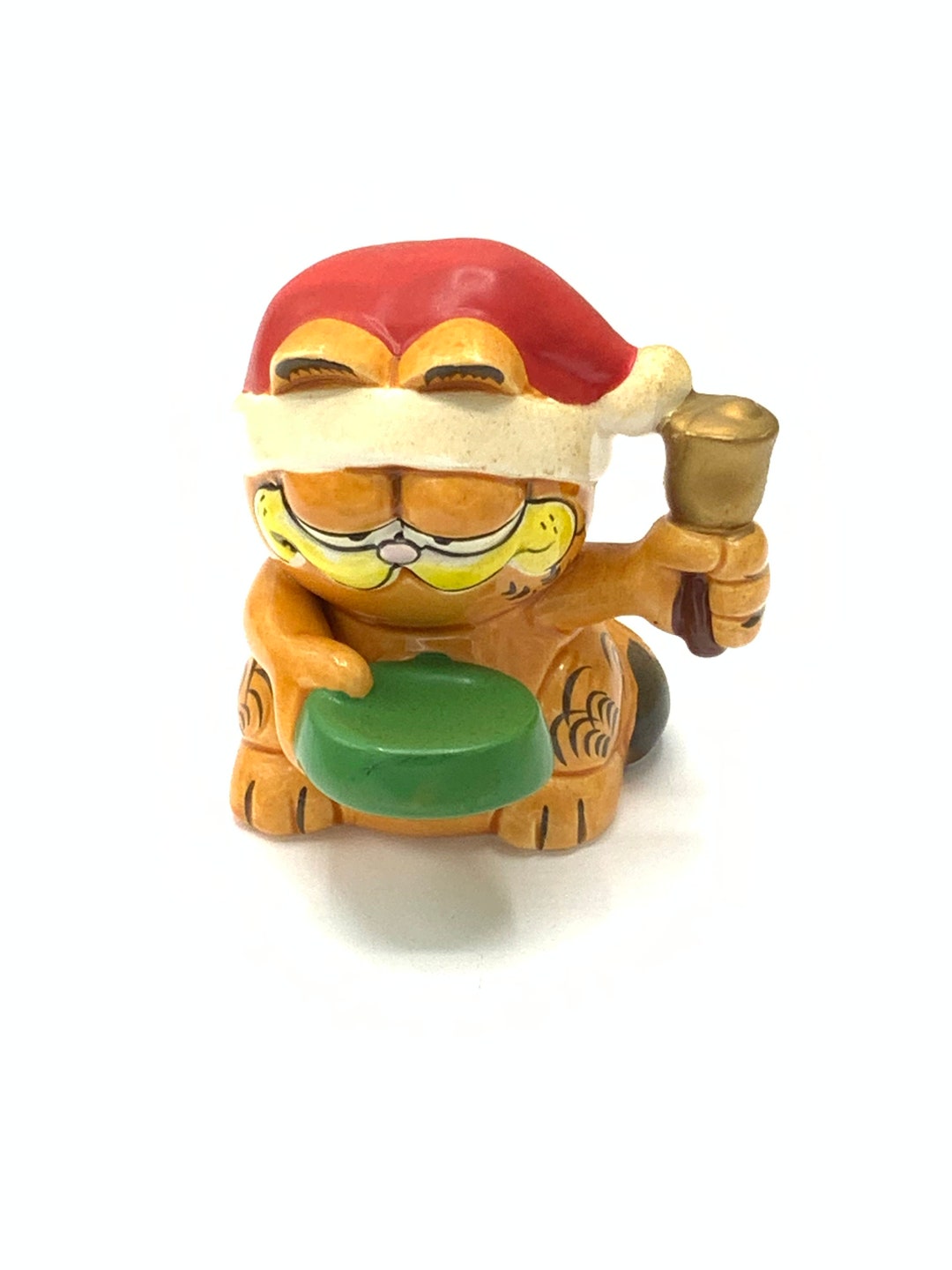Gorgeous Collectible and Vintage Ceramic Garfield Ringing Bell, With ...