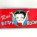 Gorgeous Collectible and Vintage Betty Boop License Rae Plates, Red ...