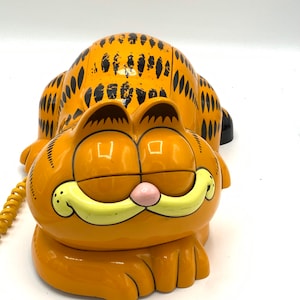 Gorgeous Collectible and Vintage Garfield as Phone, Telephone. - Etsy