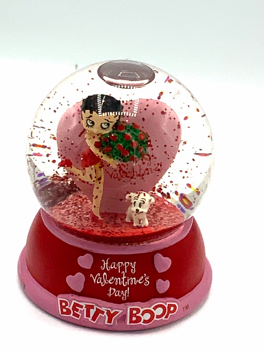 Gorgeous Collectible and Rare Betty Boop Snow Globe, Snowball, Happy ...