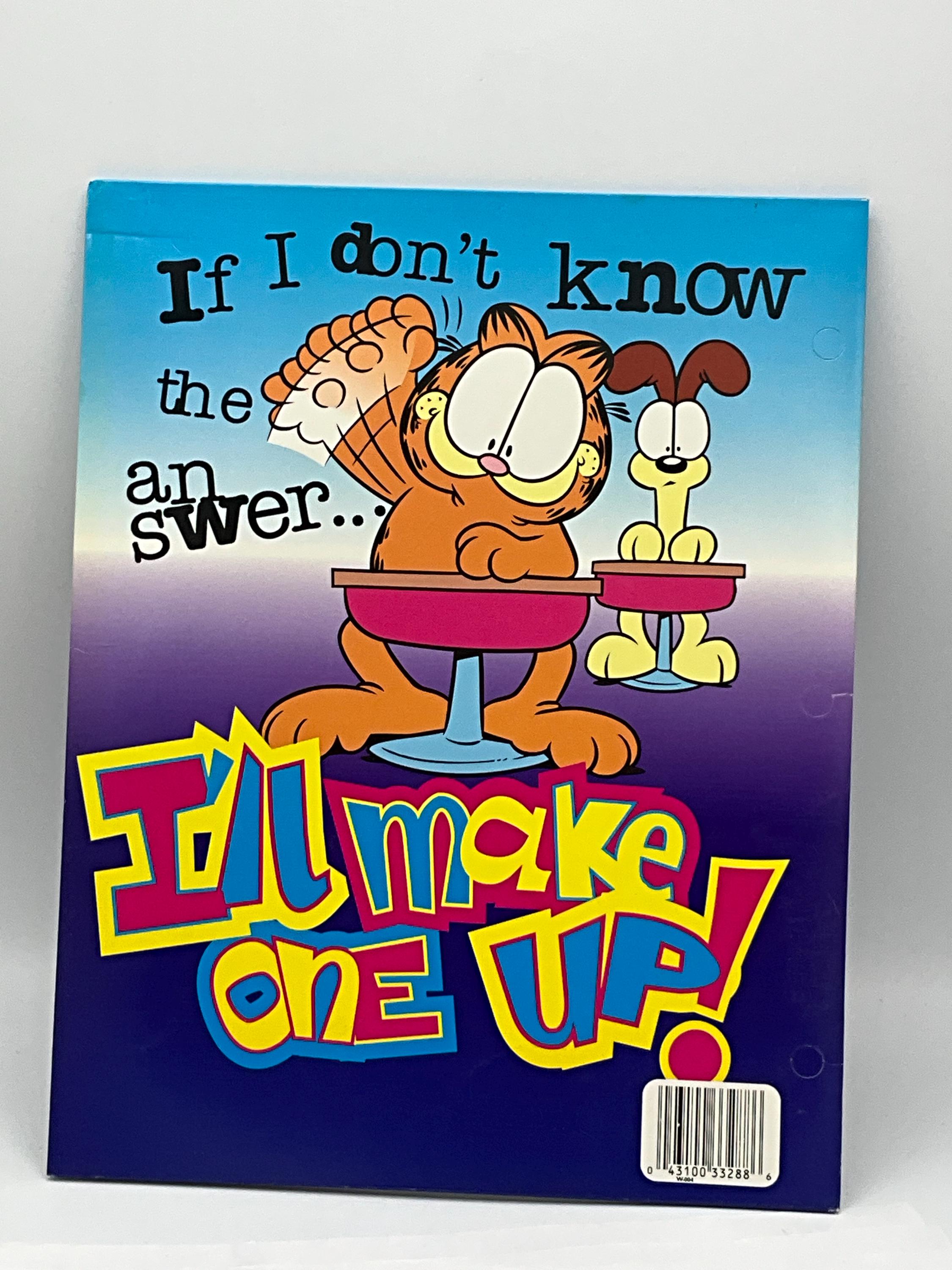Gorgeous Collectible and Vintage Garfield Mead Folders, Cat School ...