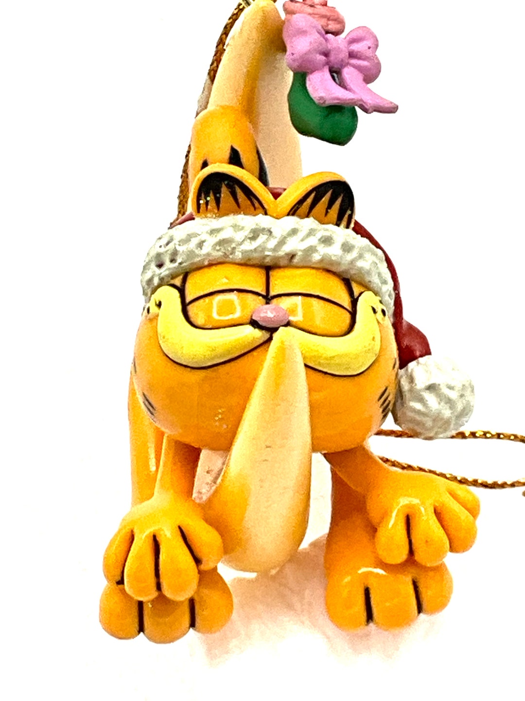 Gorgeous Collectible and Vintage Ornament as Garfield is Sleeping on ...